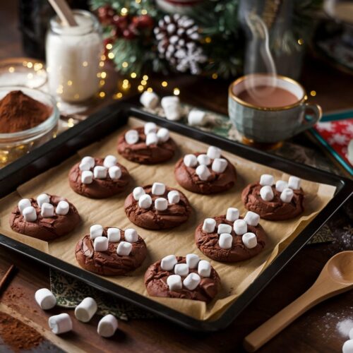 Hot Cocoa Marshmallow Drops Recipe - snapfoodie.com