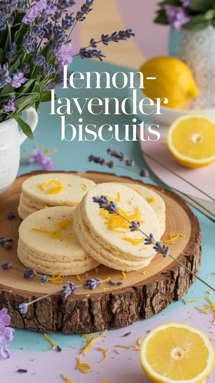 Lemon-Lavender Biscuits Recipe - snapfoodie.com
