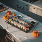 Halloween Sushi Rolls Appetizer Recipe - snapfoodie.com