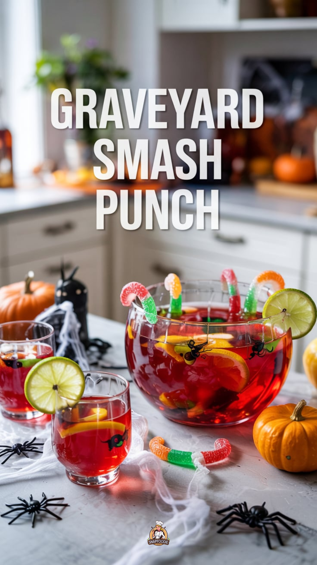 Graveyard Smash Punch Cocktail Recipe - snapfoodie.com