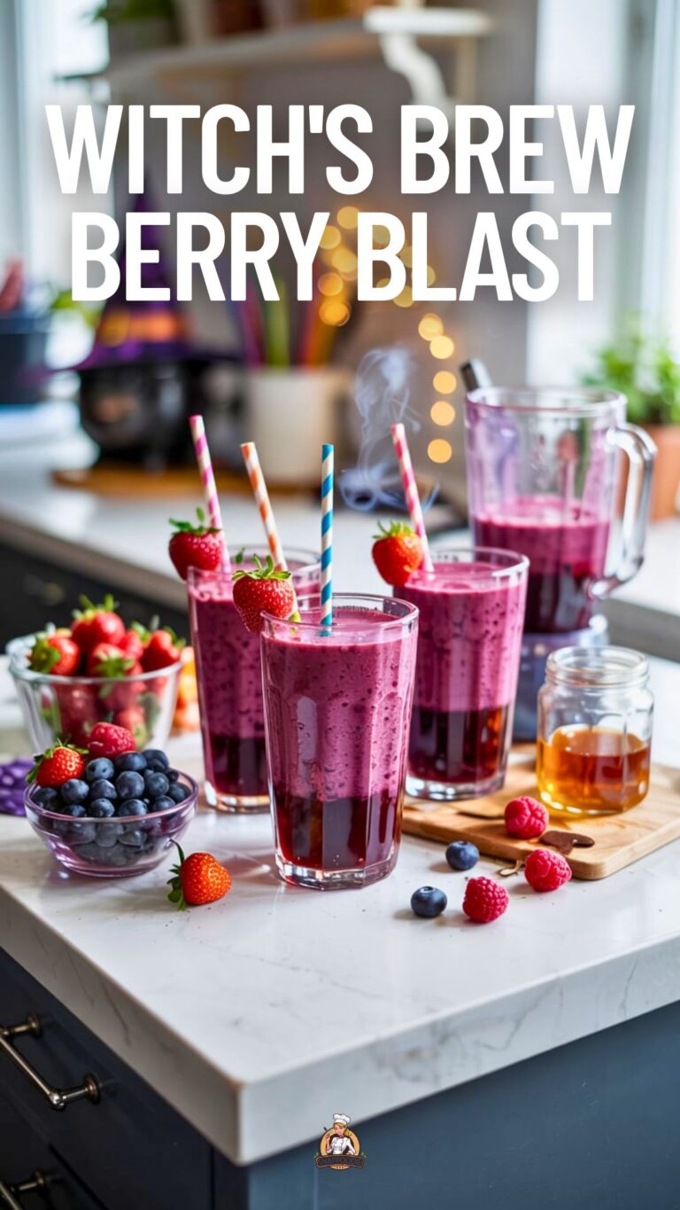 Witch's Brew Berry Blast Recipe - snapfoodie.com