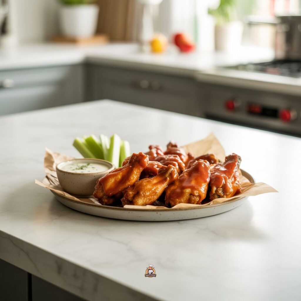 Bat Wings (Buffalo Chicken Wings) Dinner Recipe - snapfoodie.com