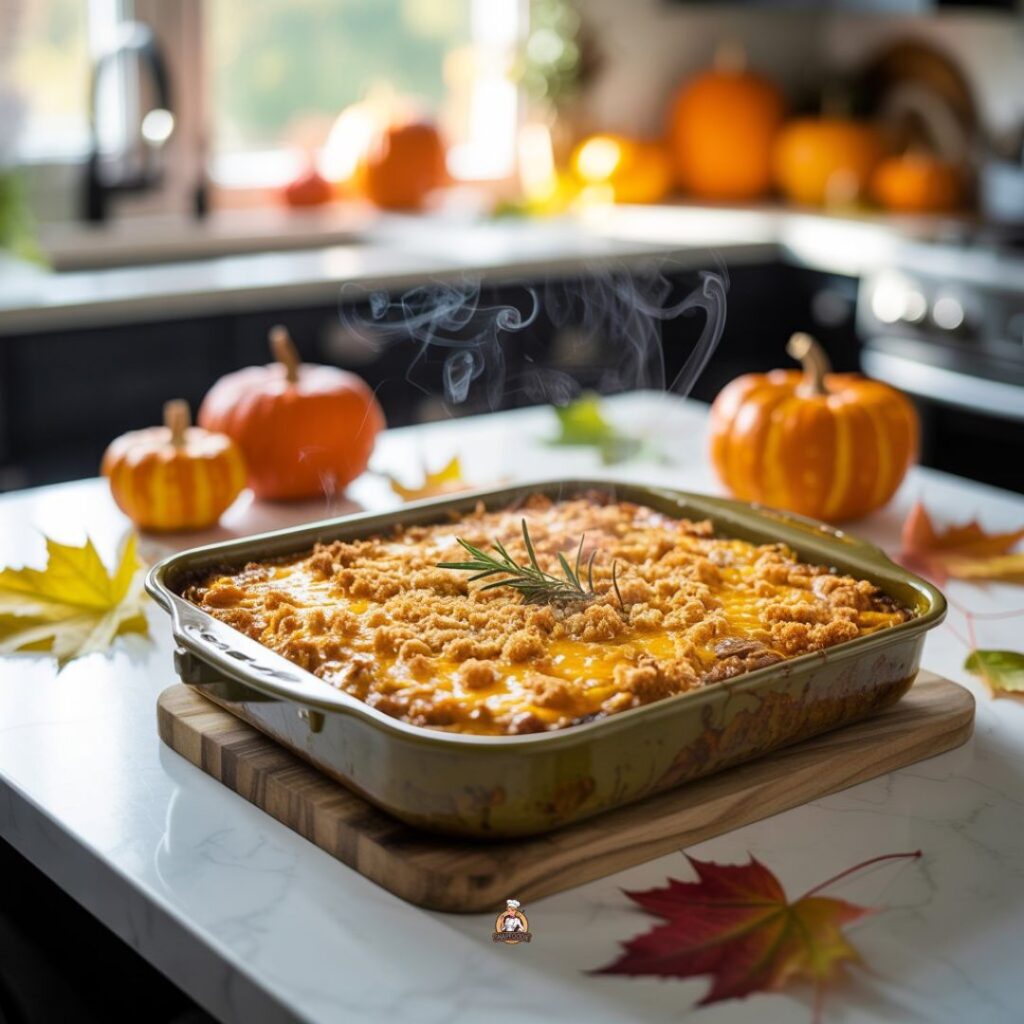 Spooky Squash Casserole Dinner Recipe - snapfoodie.com