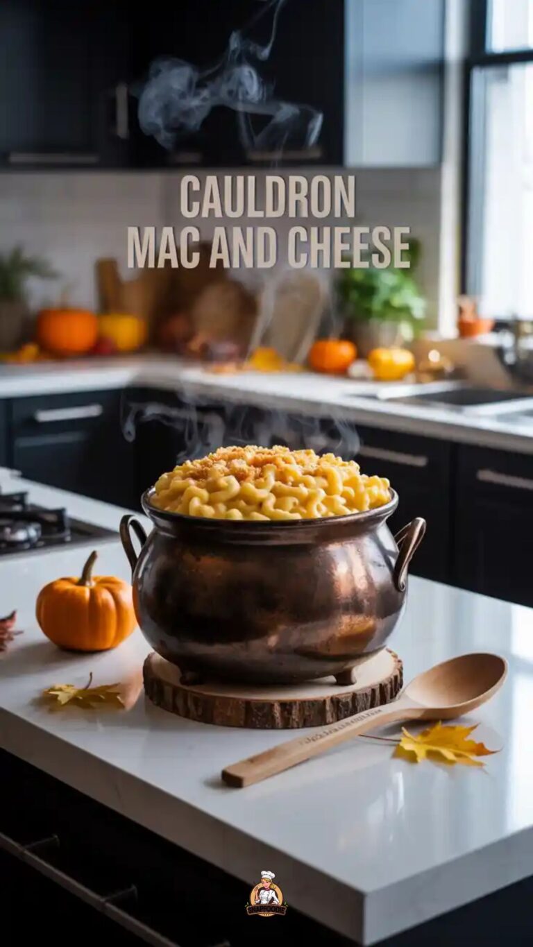 Cauldron Mac and Cheese Dinner Recipe - snapfoodie.com
